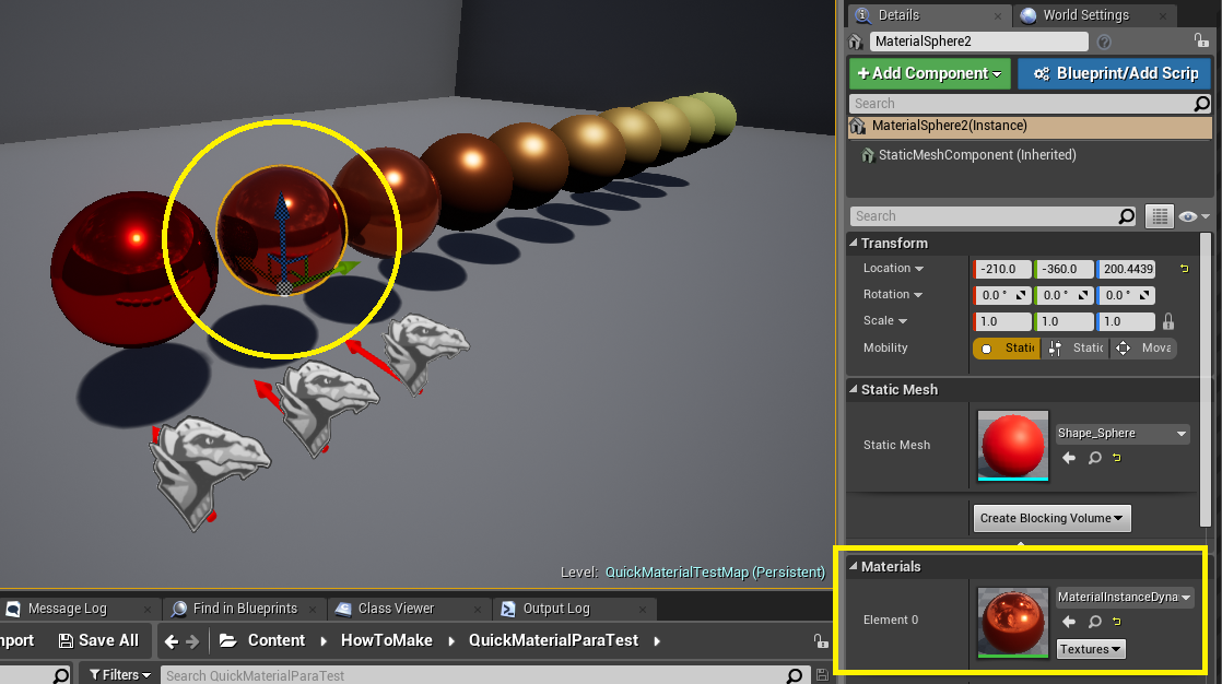 Material Parameter Test Helper(C++)