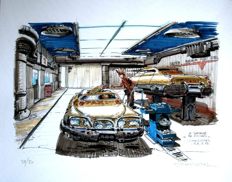 Images: A Collection of Concept Art From The Fifth Element