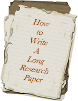 How to Write a Long Research Paper