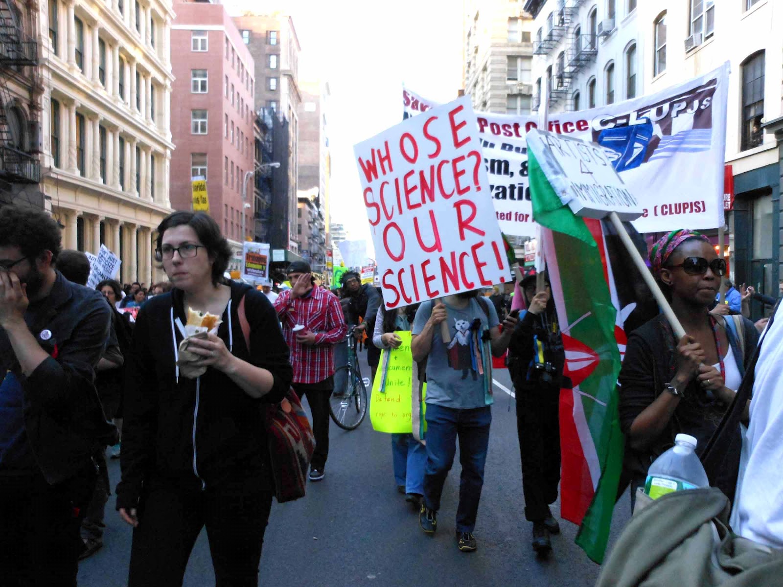 Quotidian New York: De-Colonize Turtle Island, May Day, NYC