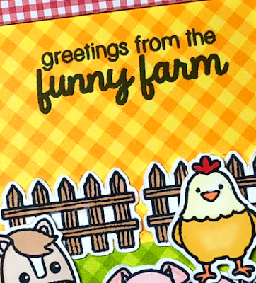 *Sandcastle Stamper* : WELCOME to the funny farm!