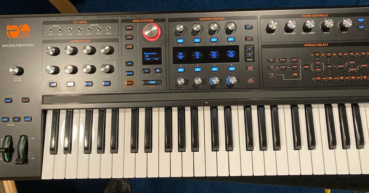 MATRIXSYNTH: ASM Hydrasynth SN HSKB19510224