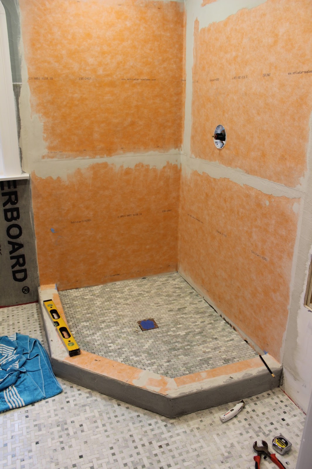 A Pretty, Pretty Shower Floor