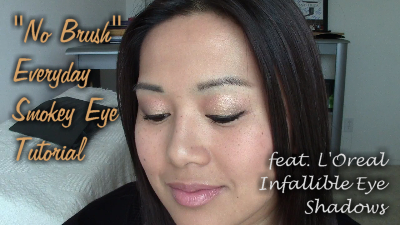 From Brains To Beauty: ♥Eye Tutorial | L'Oreal Infallible "No Brush ...
