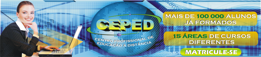 CEPED CURSOS (CENTRO PROFISSIONAL DE EDUCAÇÃO A DISTÂNCIA).