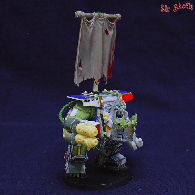 Sir Skofis's Workshop: Mega Armored Ork Warboss (scratch building)