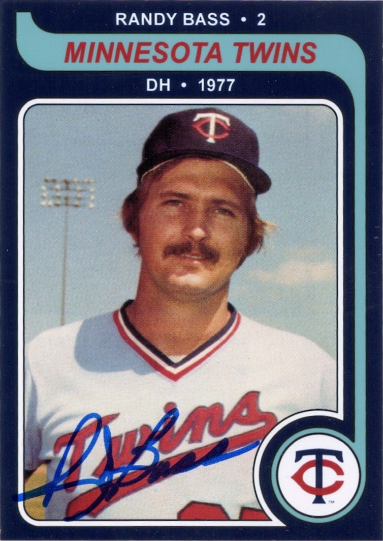 Minnesota Sports Autograph Project: RANDY BASS