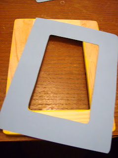 Craft a Weekend: Mod Podged Picture Frame