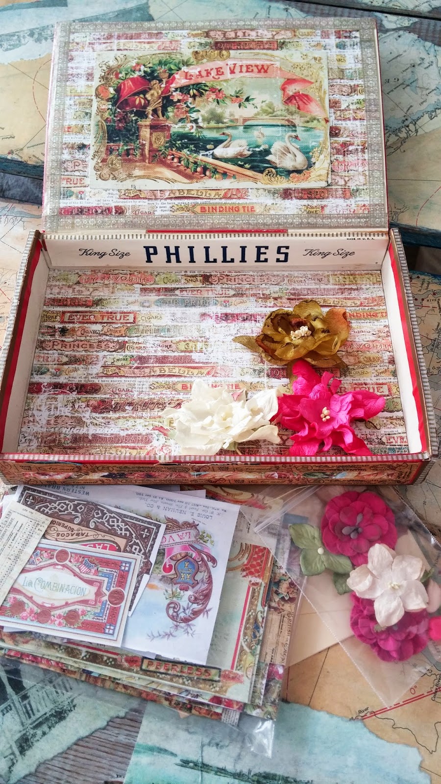 starrgazer creates: Cigar Box Inspiration Kit