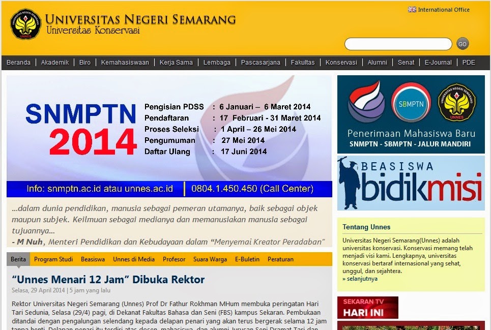 All about Logo: Arti Lambang Universitas Negeri Semarang (UNNES)