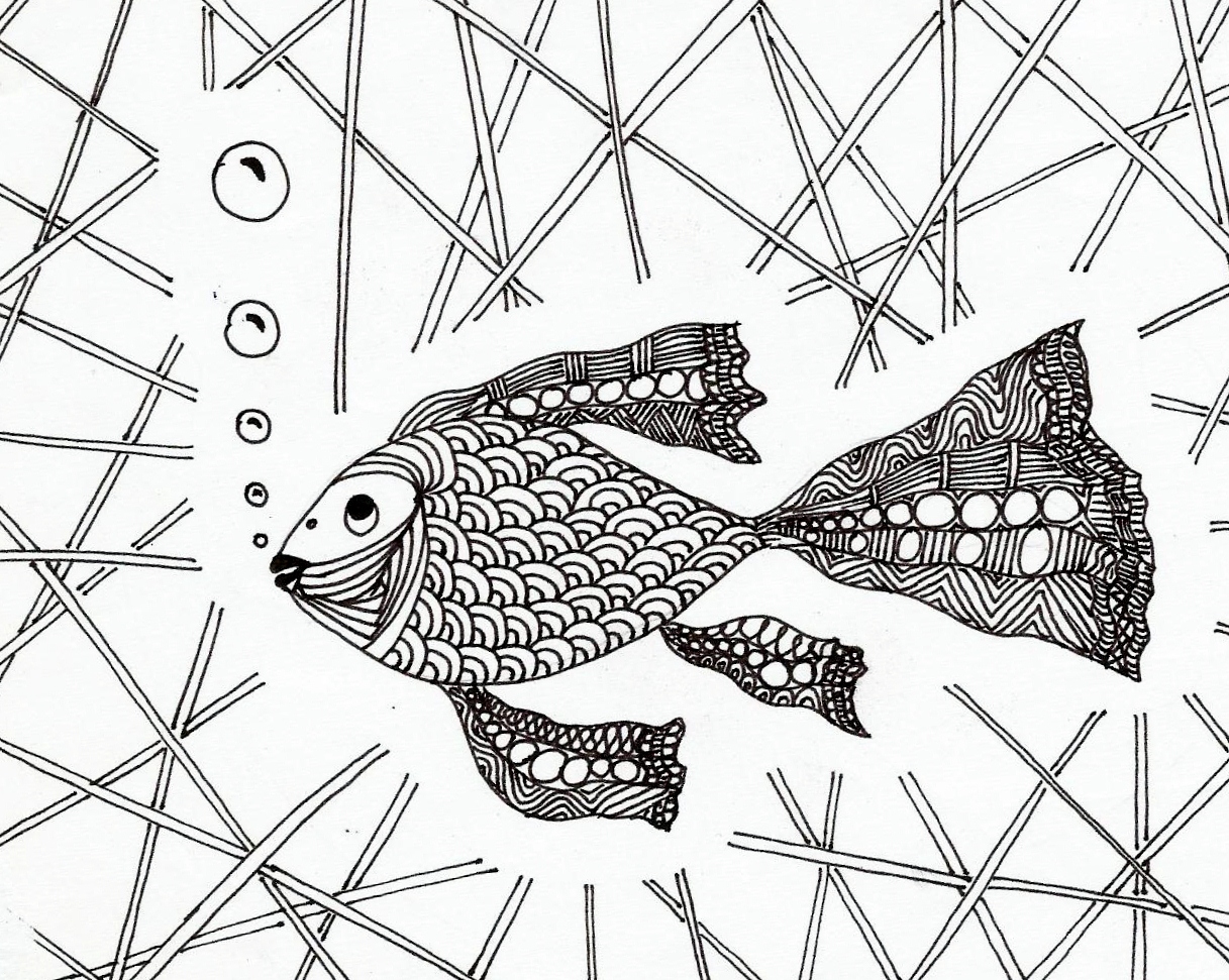 Journey Through Zentangle Art: New Tangle