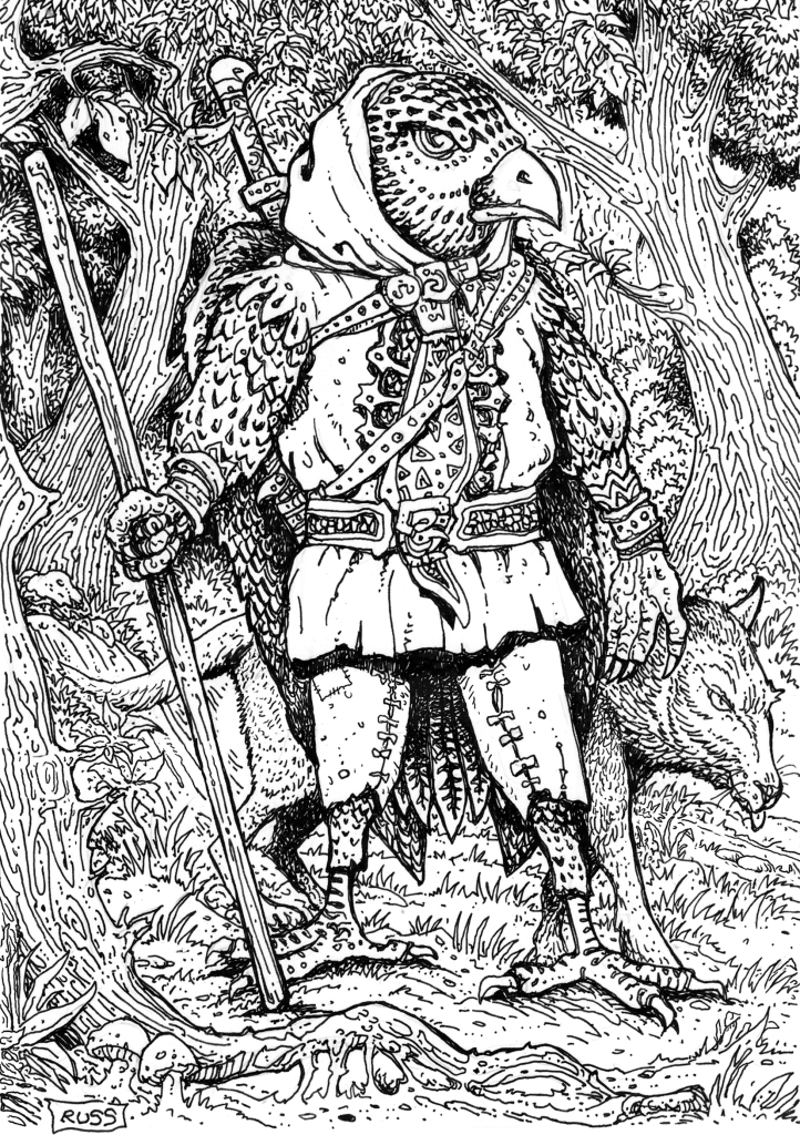 The Gallery: Art of Russ Nicholson: On the first day ...