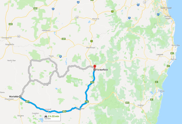 thoughts & happenings: Not far from Tenterfield NSW