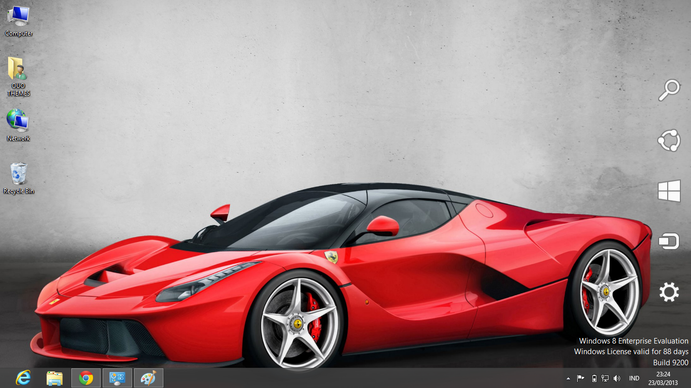 Laferrari Car Windows 8 Theme | Ouo Themes