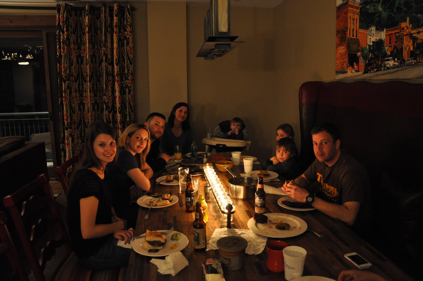 Foosbook: ski trip - the very cozy dinner