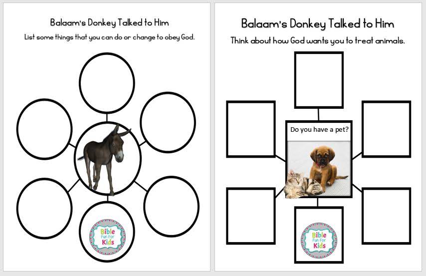 Bible Fun For Kids: A Donkey Talks to Balaam