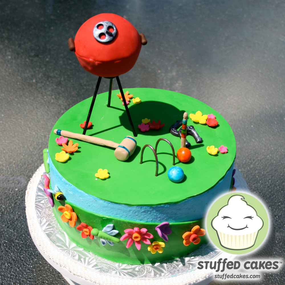 Stuffed Cakes: Summer BBQ Cake