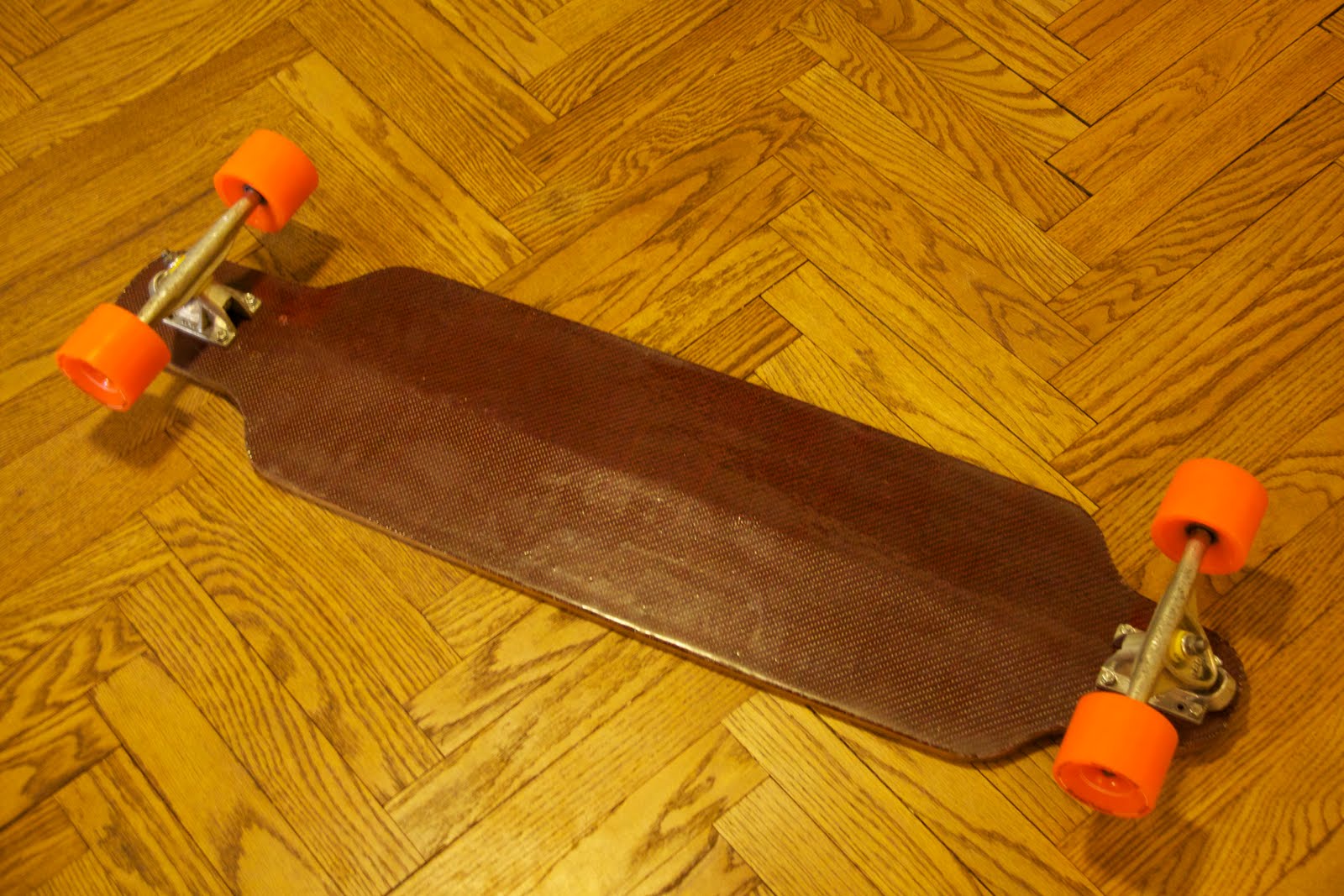 thoughts: first homebuilt longboard deck