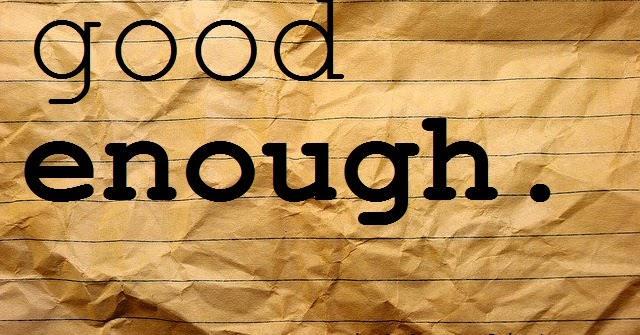 She Saw That It Was Good (enough). - Robin Kramer Writes