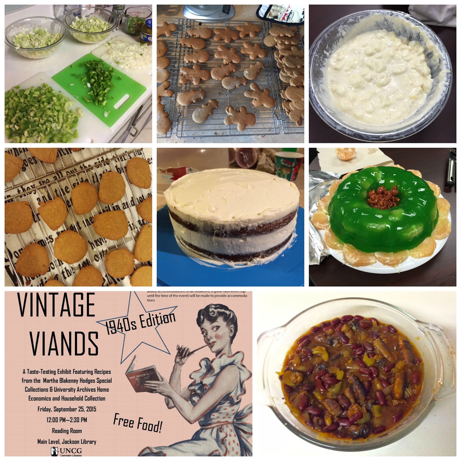 UNC Greensboro Digital Collections: This year's Vintage Viands theme