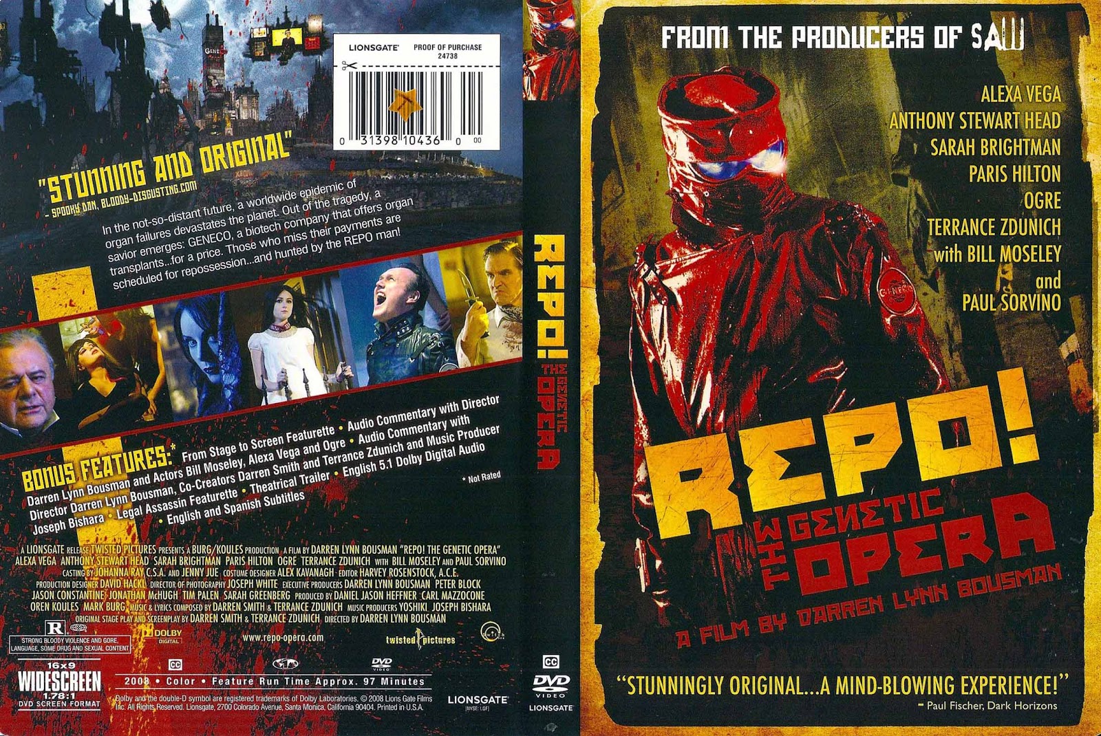YOUDISCOLL: MOVIE : Repo! The Genetic Opera (2008)