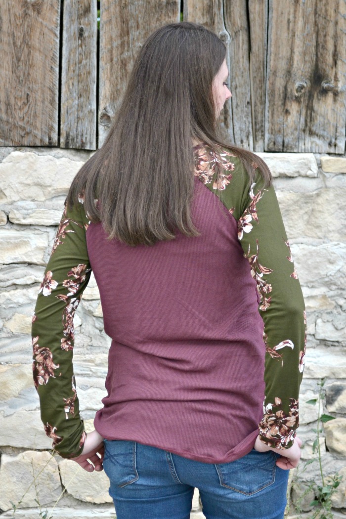 Rivage Raglan with Paisley Roots