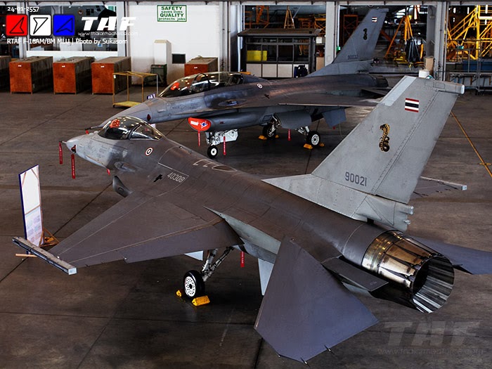 DEFENSE STUDIES: RTAF F-16 MLU Roll Out Ceremony