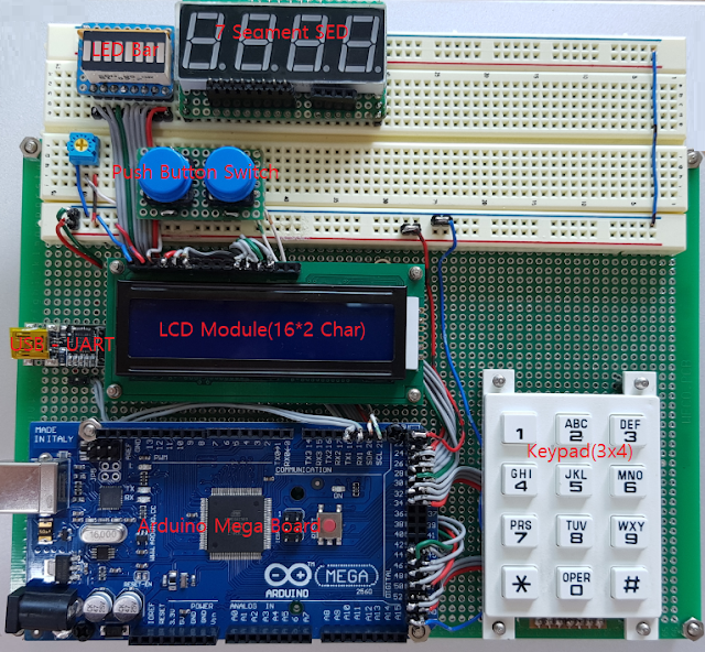 AVR(Atmega, Mega board) 배우기: extended-mega-board