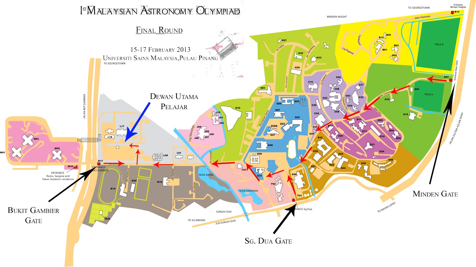 Malaysia Astronomy Olympiad: Final Round
