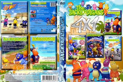 BACKYARDIGANS 4 EM 1 | arte capas vip
