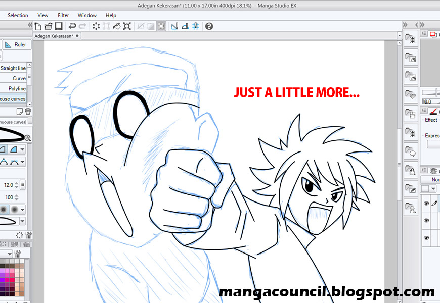 Manga Studio Line Art Tutorial | Manga Council
