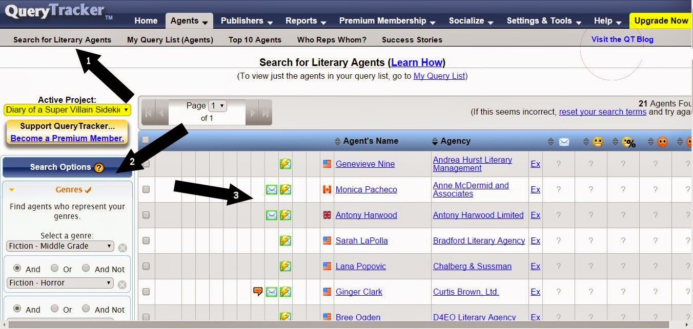 PROJECT MAYHEM: The One About Querytracker and Searching for an Agent ...
