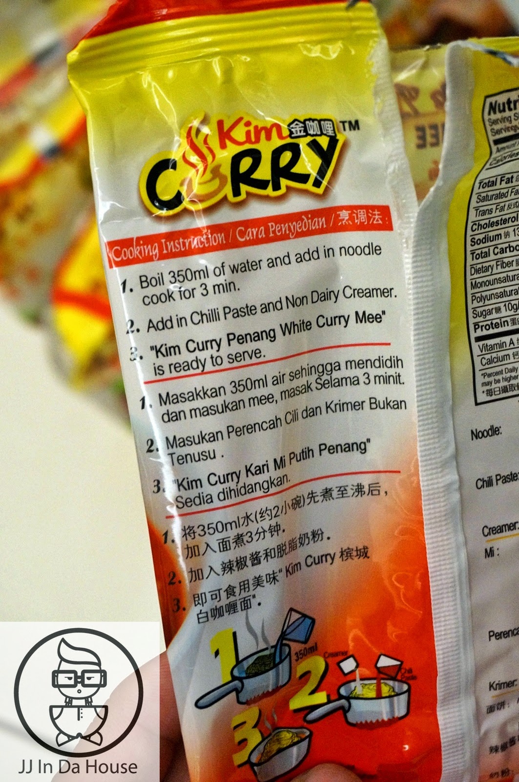 JJ IN DA HOUSE: Kim Curry Penang White Curry Mee