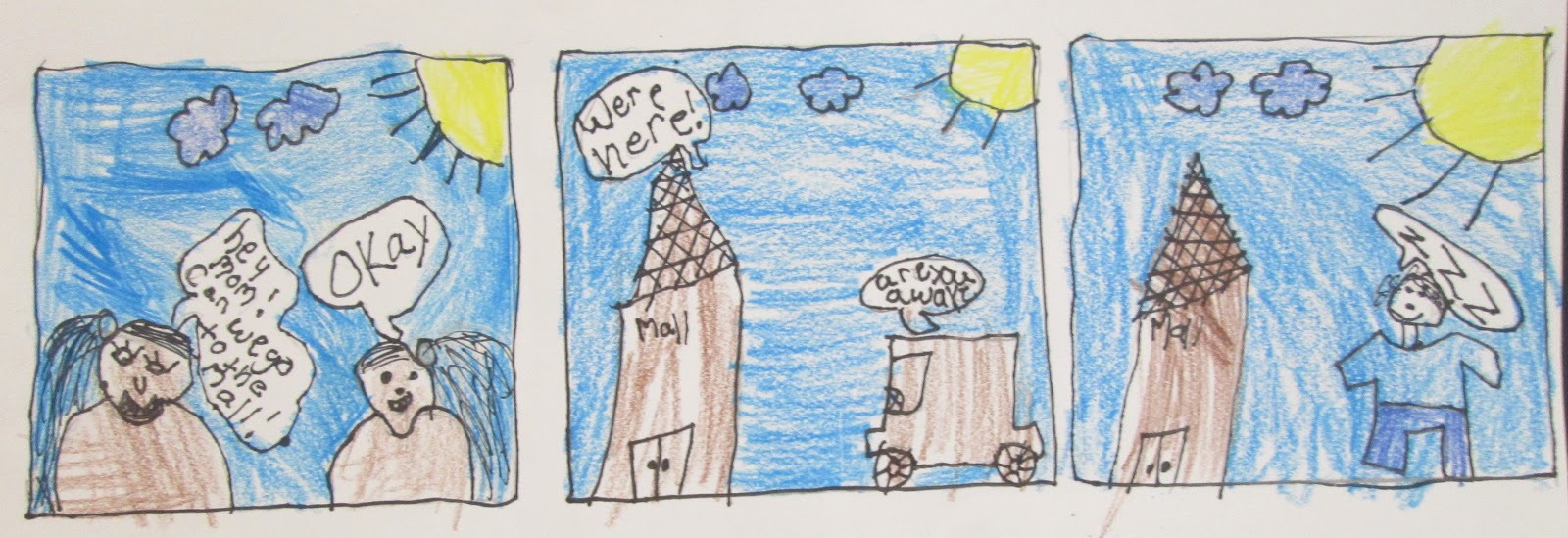 ART WITH SCHMIDT: 3rd Grade - Comic Strips