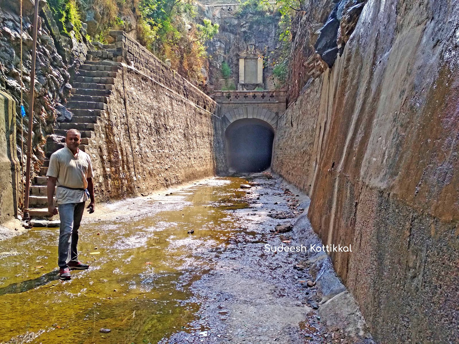 Sudeesh Kottikkal: Hulikere Tunnel in Mandya Karnataka Visvesvaraya ...
