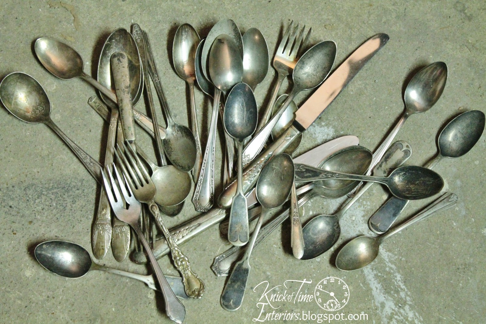 Antique Silverware - {Fine Dining Sign} - Knick of Time