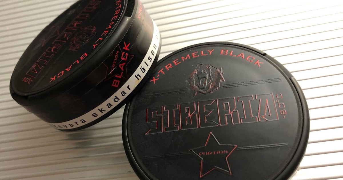 Siberia Black (Original Portion) - Review. 2 April 2020.