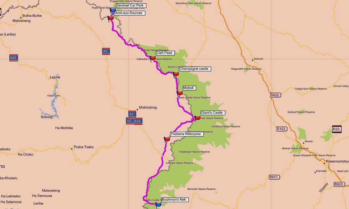 Rockhoppin' Trail: counting down to the Drakensberg Grand Traverse