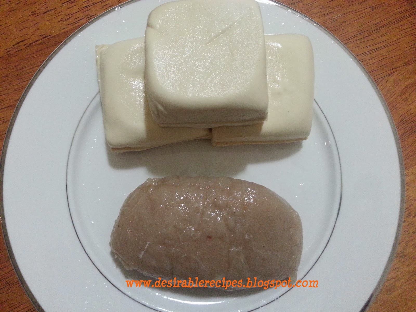 Steamed Tofu With Fish Paste