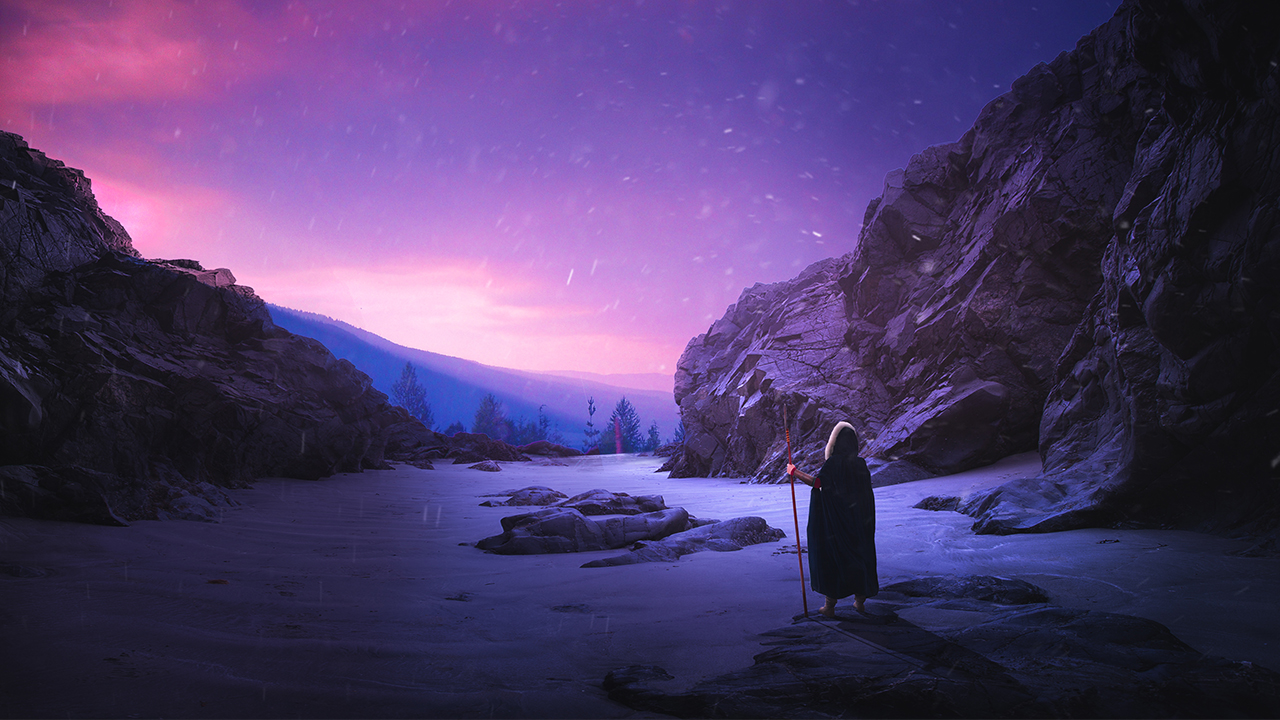 Fantasy Coloring Background Manipulation Tutorial - zanuara.com