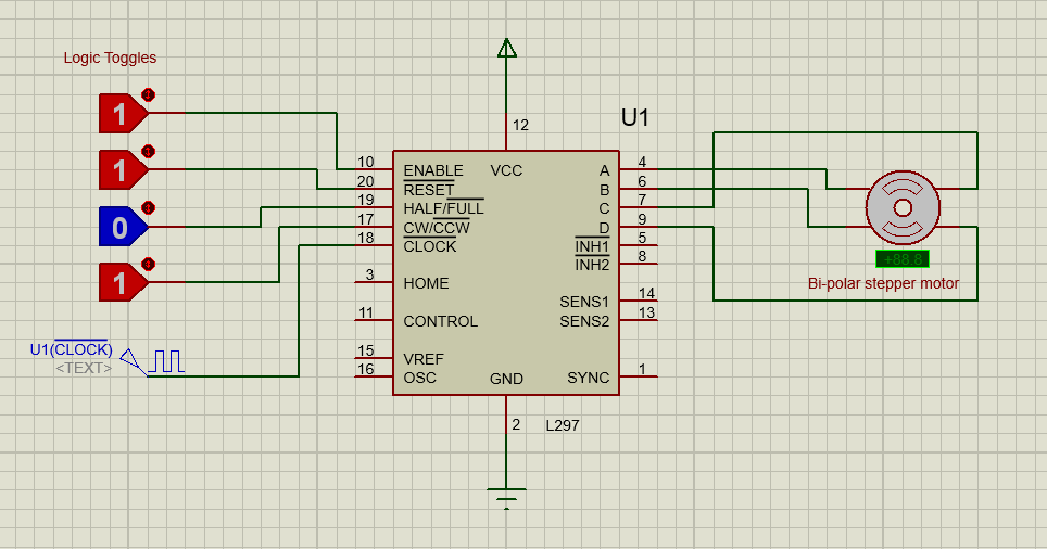 Electronics_Guru: Stepper motor with driver