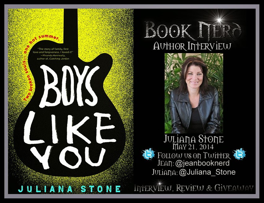 Juliana Stone Author Interview ~ JeanBookNerd