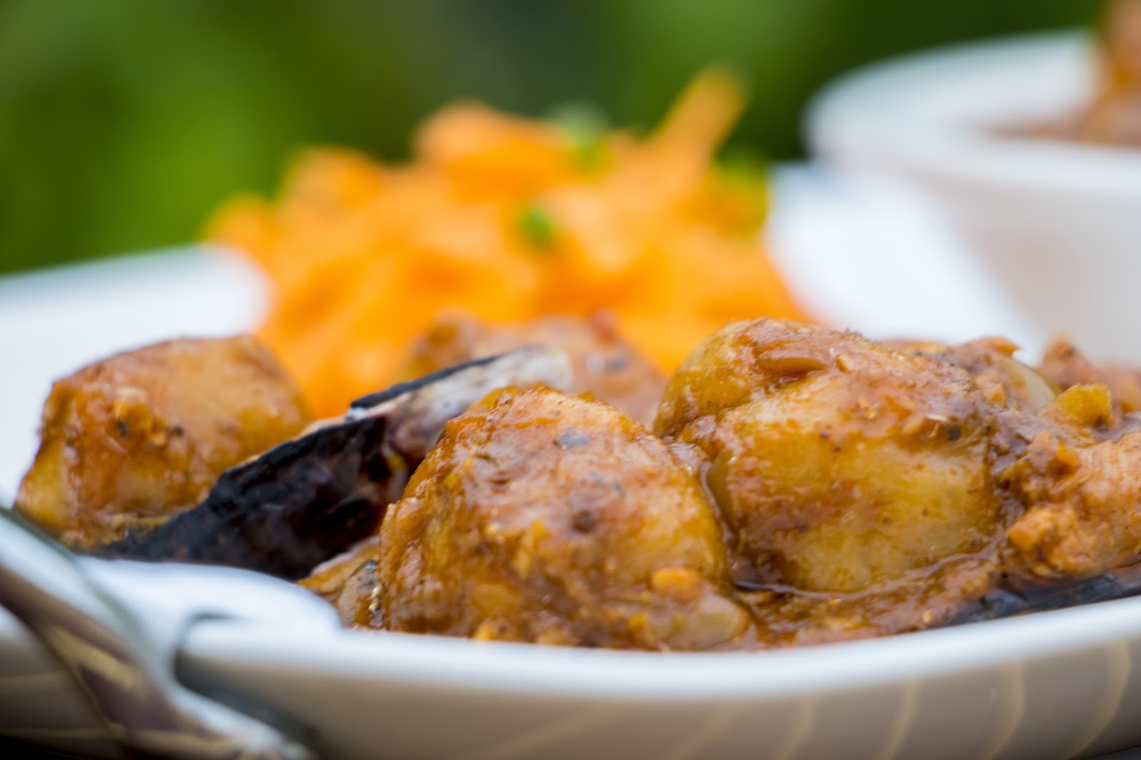 AfricanistaFab: Fish Curry Mini Dumplings served in Sea Shells and ...