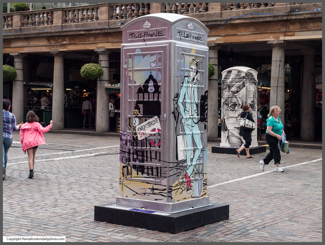 London Daily Photo: Phone Box Art