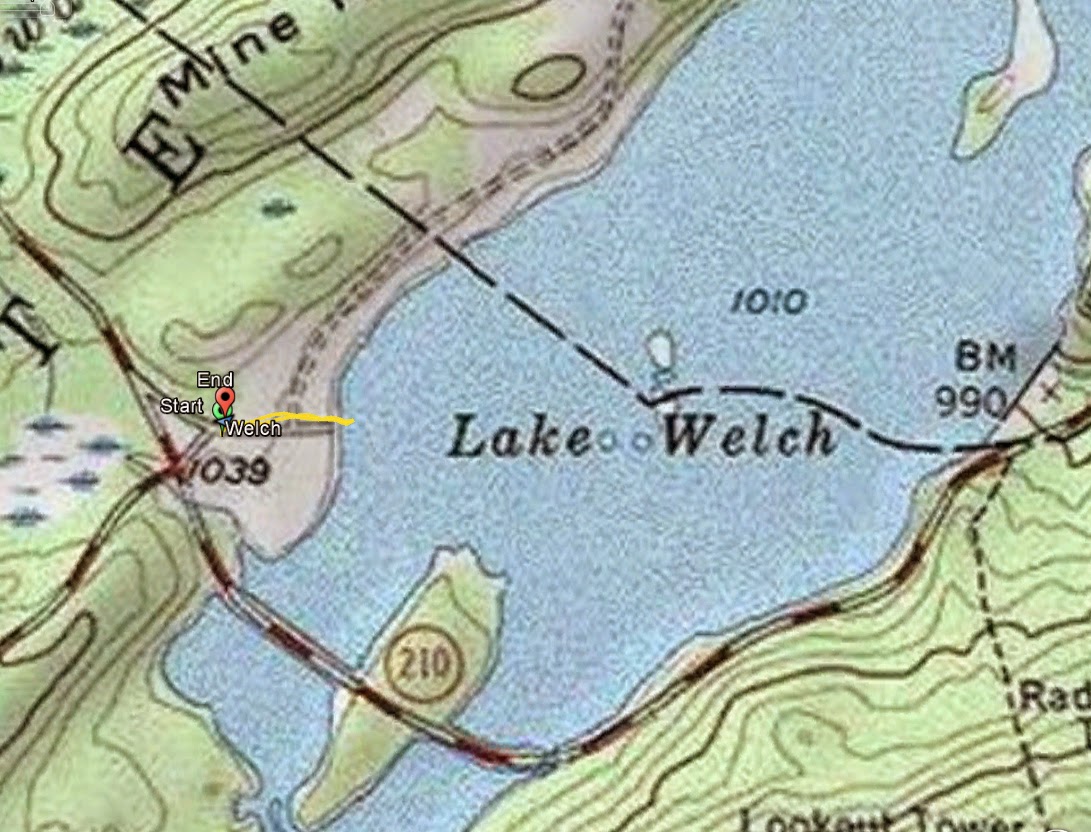 Harriman Hiker: Harriman State Park and Beyond: Frozen Lake Welch