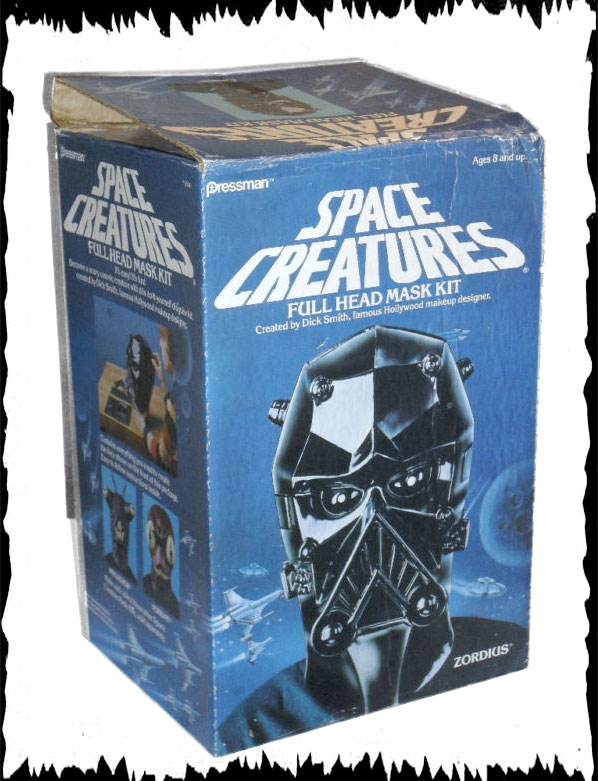 Pressman Space Creaure Masks | Blood Curdling Blog of Monster Masks