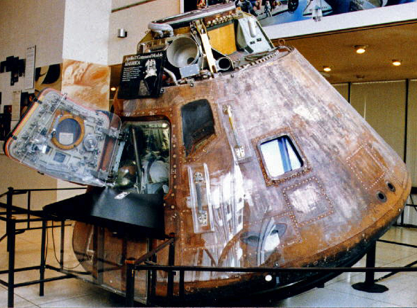 SPACE RELICS: La capsule Apollo 17 - America - au Space Center de Houston