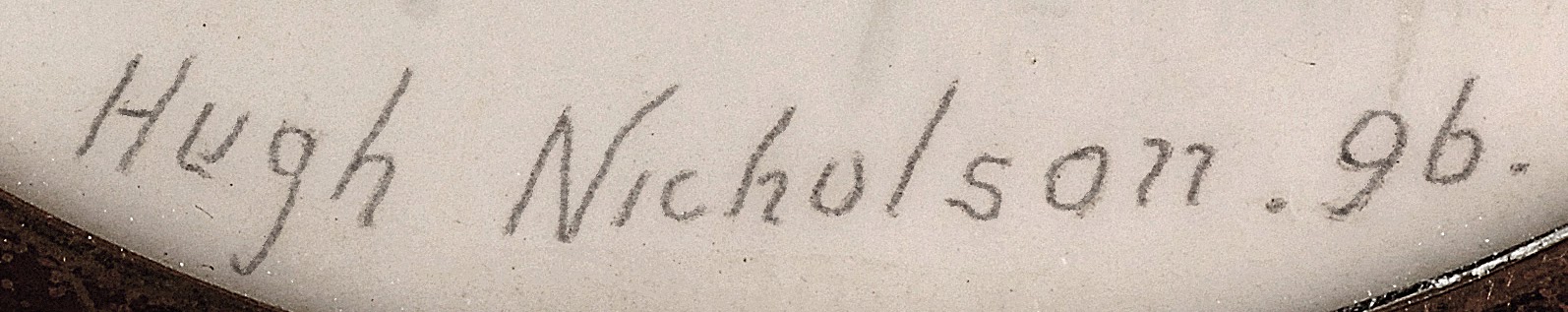 A Private Portrait Miniature Collection: HUGH NICHOLSON - AN IMMENSELY ...