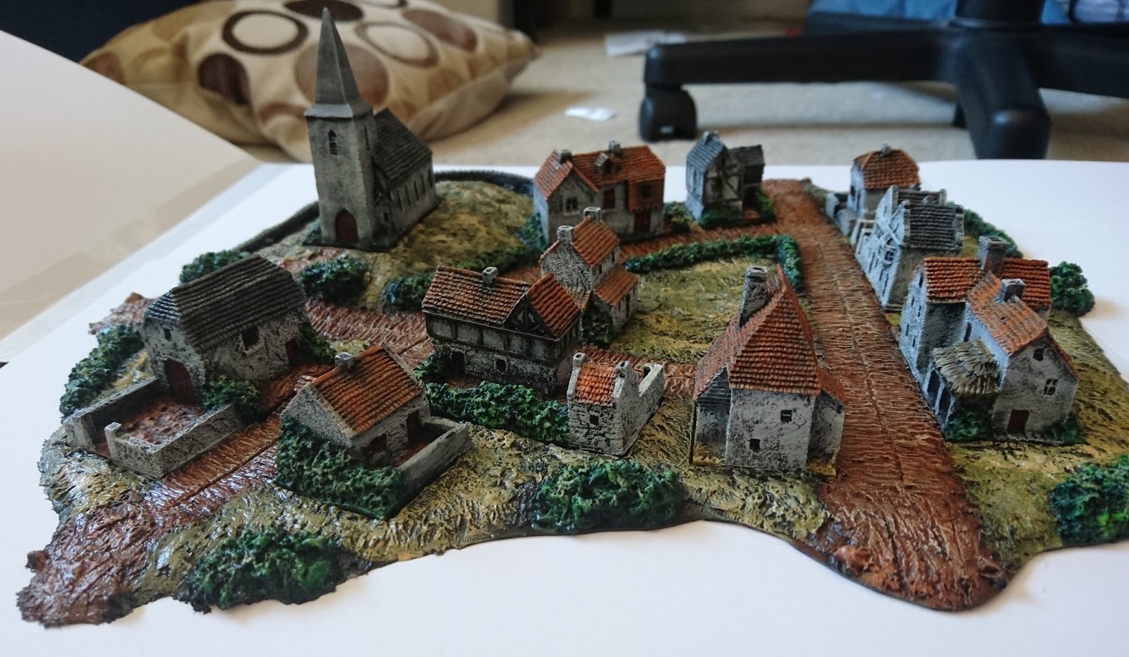 Khaki Drab: Plancenoit - Total Battle Miniatures