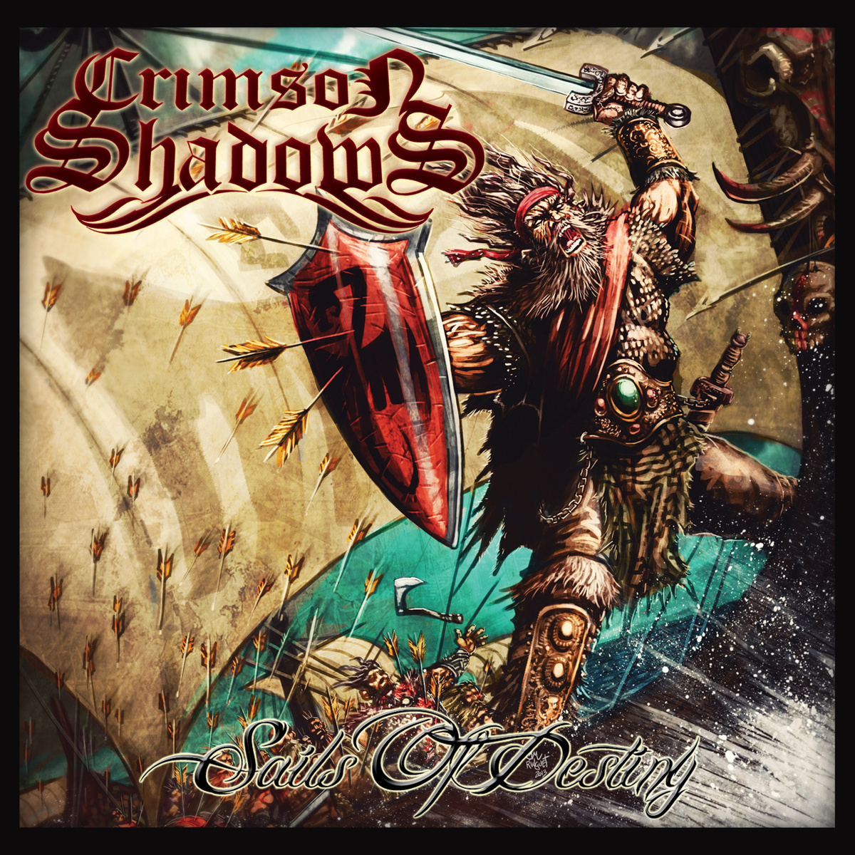 Skull Fracturing Metal Zine: Crimson Shadows - Sails of Destiny
